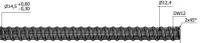 China 12 / 16 / 17 / 22mm Construction Formwork Accessories Nut Formwork Tie Rod for sale