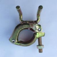 China Pressed Steel Scaffolding Single Half Coupler for sale