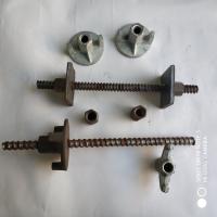 China Sliver Golden Galvanized Round Plate Two Wings 420g Tie Rod Formwork Nuts for sale