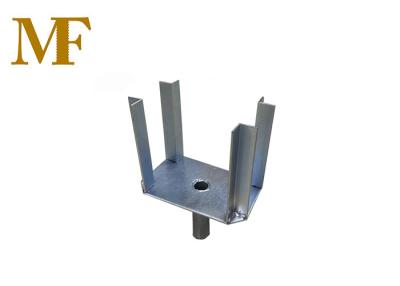 China Galvanized Q235 Adjustable U Head Fork Head Jack For Scaffolding for sale