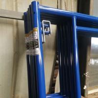 China 2.6mm Thickness Q235 Steel Mason H Frame Scaffold Powder Coated for sale