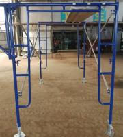 China 2.6mm Thickness Q235 Steel Mason H Frame Scaffold Powder Coated for sale