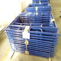 China 2.6mm Thickness Q235 Steel Mason H Frame Scaffold Powder Coated for sale