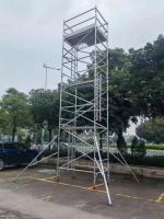 China Q235 Scaffold Frame System Accessories Jack Base Walkthough Scaffold Ladder Clamp for sale