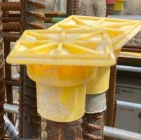 China 12-25 mm Rebar Safety Caps With Steel Reinforcement for sale
