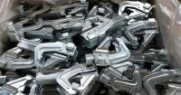China Sliver Galvanized TRIO BFD Construction Formwork Accessories Clamp for sale