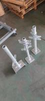 China 34*600mm Seamless Steel Tube Scaffold Screw Jack Base for sale