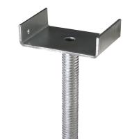 China Scaffolding Korea 42.7mm U Head Jack Base 600mm Length for sale
