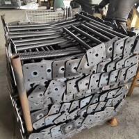 China Korea Hot Dip Galvanized 43mm Scaffold Screw Jack Base for sale