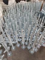 China Korea Hot Dip Galvanized 43mm Scaffold Screw Jack Base for sale