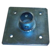 China Q235 Steel Scaffolding Accessory Base Plate 100mm-200mm for sale