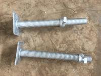 China Adjustable Scaffold Screw Jack Steel Level Leg HDG Surface for sale