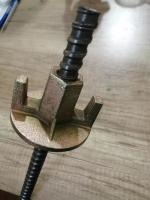 China Galvanized 17mm Scaffolding Tie Rod 200kN Tensile Strength for sale