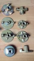 China Aluminium Steel Formwork Swivel Flange Wing Nut Yellow Galvanized for sale