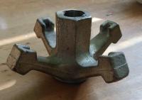 China Zinc Plated Cast Iron Wing Nut Galvanized Formwork Swivel Nut for sale