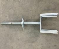 China Powder Painted Scaffold Shoring Prop Fork Head For H20 Beam for sale