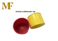 China Yellow Scaffolding Tube Safety Caps 18g / Pcs Industrial Grade for sale