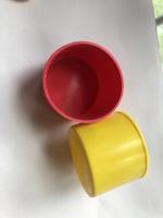 China Yellow Scaffold Pipe Tube Ends Safety Caps Plastic Granules for sale
