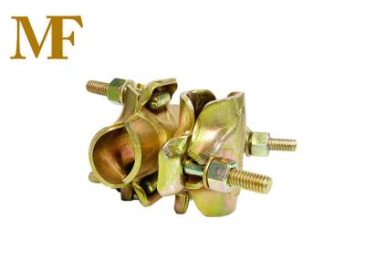 China Italy Type Scaffolding Steel Pressed Coupler Hot Dip Galvanized for sale
