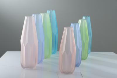 China Handmade Glass Vase With  Individual Packing for sale