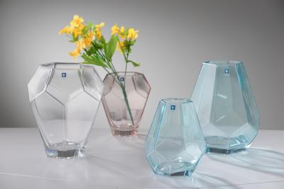 China OEM Handmade Glass Vase for decor for sale