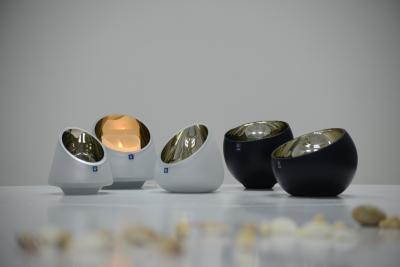 China handmade OEM Glass Candle Holder for sale