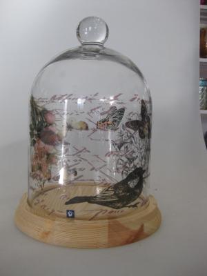 China OEM Handmade  Glass dome for sale