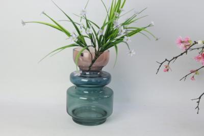 China OEM Handmade  Glass Vase For Decor for sale