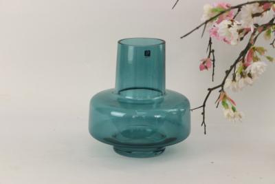 China OEM Handmade  Glass Vase For Decor for sale