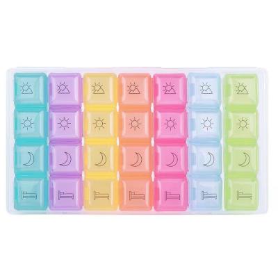 China Airtight 7-Day Weekly Pill Case Medical Promo Gift for sale