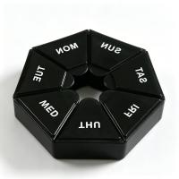 China 7-Day Weekly Pill Organizer Octagonal Medical PP Case for sale