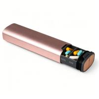 China 7-Day Sliding Pill Organizer Matte Finish Portable Travel Case for sale