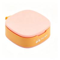 China 4-Tone Pocket Pill Case Matte Finish Medical Promo Gift for sale