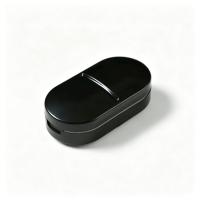 China Small Pill Cutter Portable Cute Pill Breaker For Handbag Slide Switch Double Sided Storage for sale