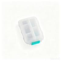 China 8-Slot Medical PP Pill Case Airtight Medical Promo Gift for sale