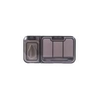 China Daily Use 3 Grid Pill Box With Built In Cutter Medicine Organizer for sale