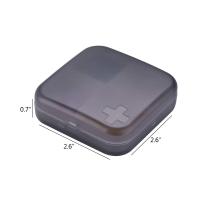 China 4-Slot Square Pill Box 3.5