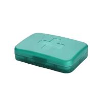 China 6-Slot BPA-Free Square Pill Case 3.5