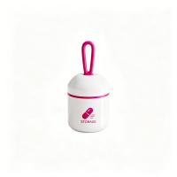 China Mini Pill Box with Strap BPA-Free Airtight Pharma Gift Case for sale