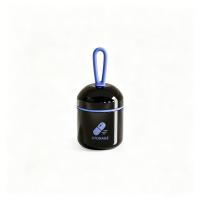 China Capsule Pill Case Silicone Lanyard Medical PP Travel Organizer for sale