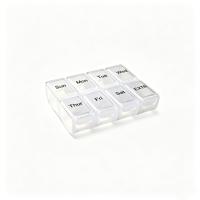 China 8-Compartment Weekly Pill Case Medical PP Promo Gift for sale