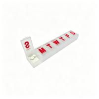 China 7-Slot Weekly Pill Case Medical PP Promo Gift BPA-Free for sale