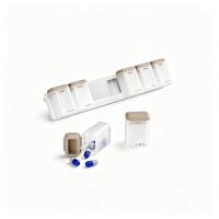 China 7-Day Vertical Pill Organizer Matte Finish Daily Reminder for sale