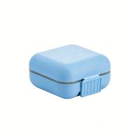 China BPA-Free 5-Slot Pill Box Matte Medical PP Travel Case for sale