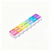 China BPA-Free 7-Day AM PM Pill Organizer Medical PP Travel Case for sale