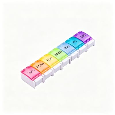 China BPA-Free 7-Day AM PM Pill Organizer Medical PP Travel Case for sale