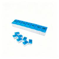 China 7-Day Removable Pill Organizer BPA-Free Medical PP Travel Case for sale