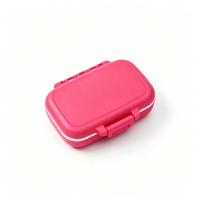 China BPA-Free 3-Slot Pill Box Airtight Travel Case Medical PP for sale