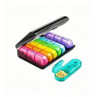 China 7-Day 3 Times a Day Pill Organizer Removable Travel Case for sale