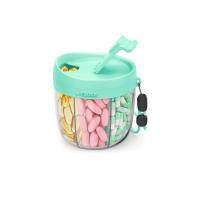 China Rotating Pill Dispenser 7-Slot High Capacity Travel Case for sale